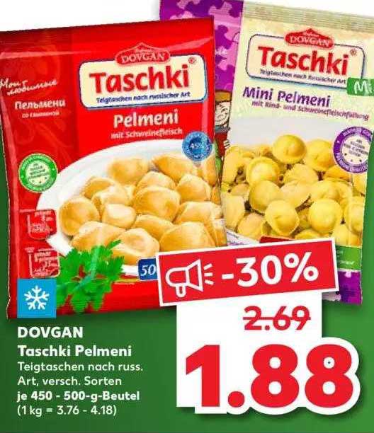 Dovgan Taschki Pelmeni Xxl Angebot bei Lidl