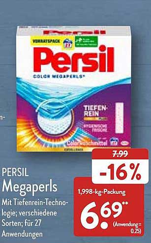 Persil Megaperls Angebot bei ALDI Nord - 1Prospekte.de