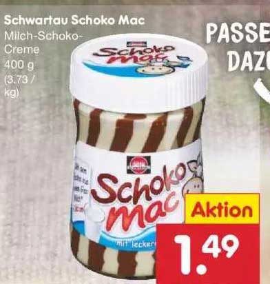 Schwartau Schoko Mac Angebot bei Netto Marken-Discount - 1Prospekte.de