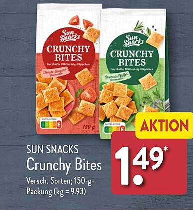 Sun Snacks Crunchy Bites Angebot bei ALDI Nord - 1Prospekte.de