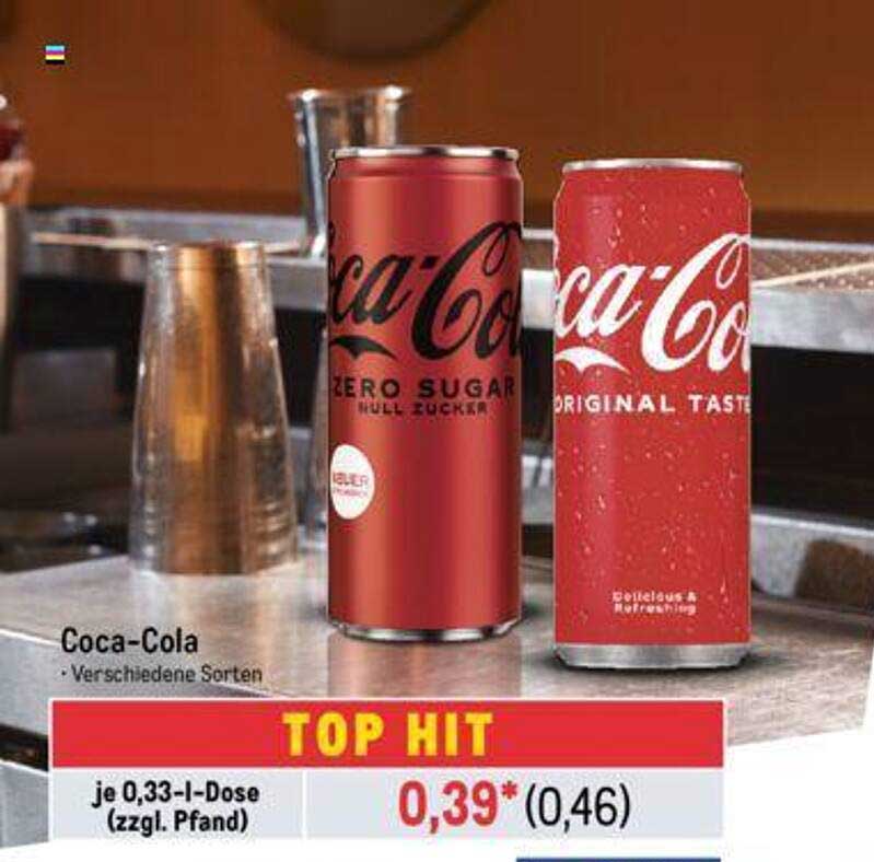 Coca-cola Angebot bei METRO - 1Prospekte.de