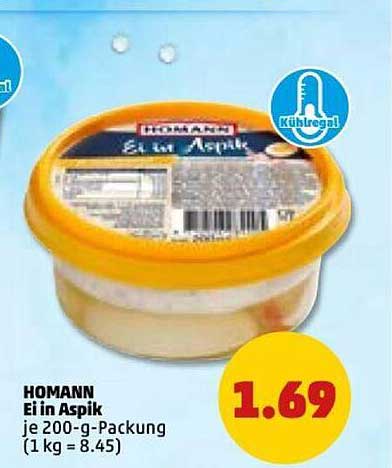 Homann Ei In Aspik Angebot bei Penny - 1Prospekte.de
