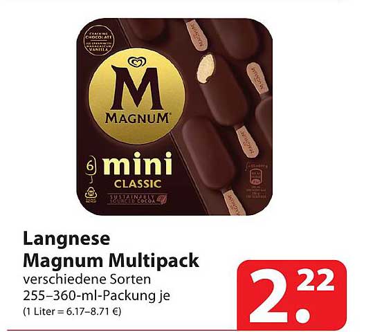 Langnese Magnum Multipack Angebot bei Famila - 1Prospekte.de