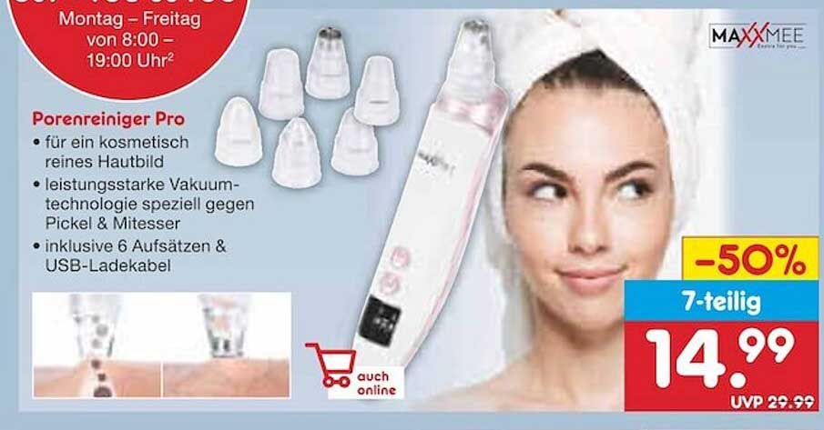 Maxxmee Porenreiniger Pro Angebot bei Netto Marken-Discount - 1Prospekte.de