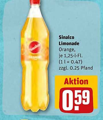 Sinalco Limonade Angebot bei REWE Kaufpark - 1Prospekte.de