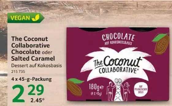 The Coconut Collaborative Chocolate Oder Salted Caramel Angebot bei ...