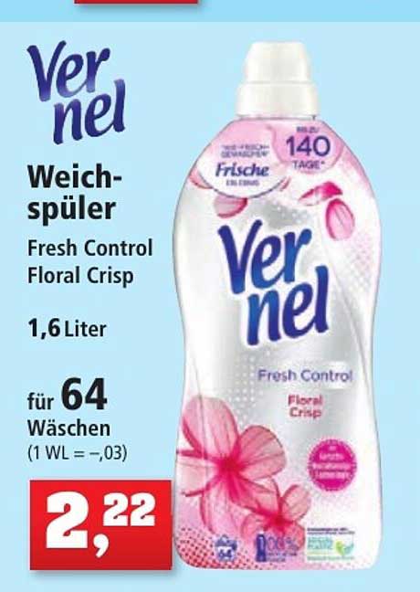 Vernel Weichspüler Angebot bei Thomas Philipps - 1Prospekte.de