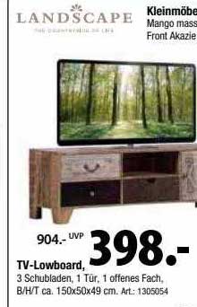 Landscape Tv-lowboard Angebot bei Zurbrüggen - 1Prospekte.de
