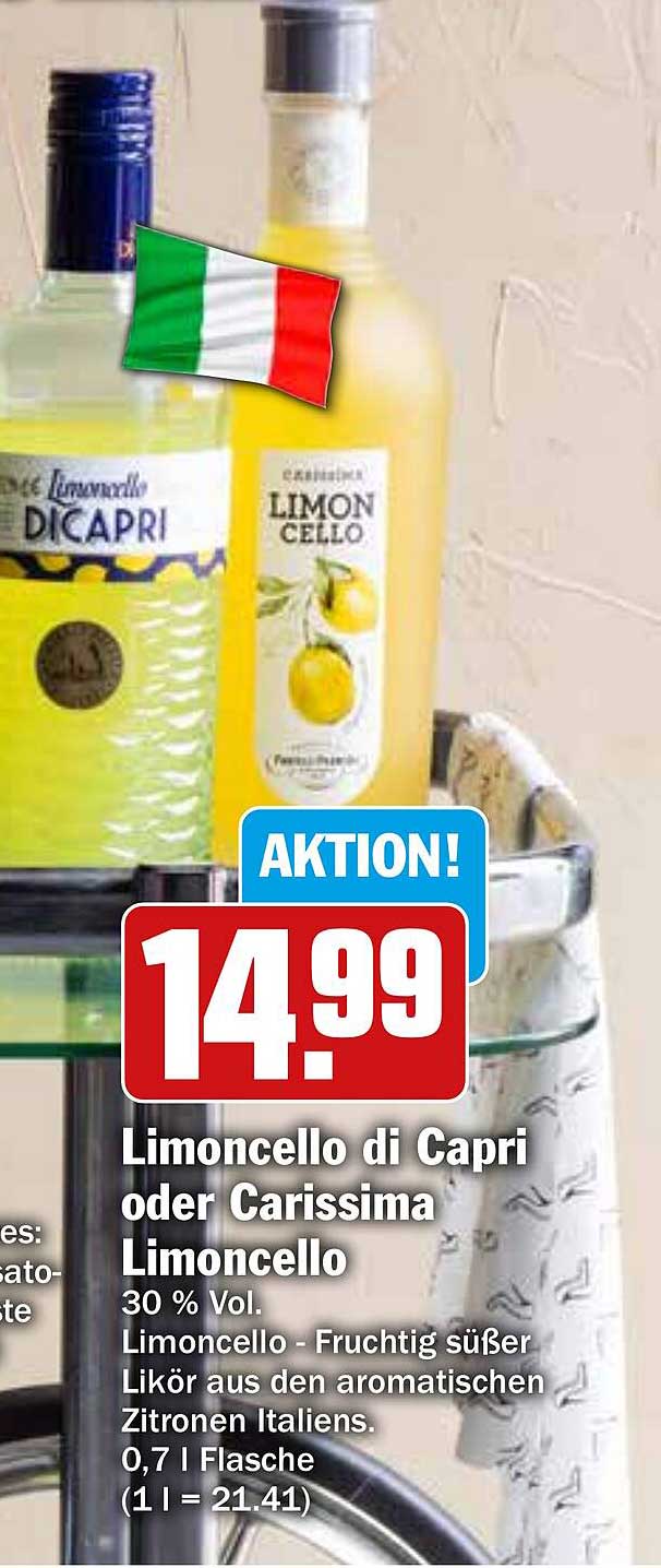 Limoncello Angebot bei ALDI SÜD - 1Prospekte.de