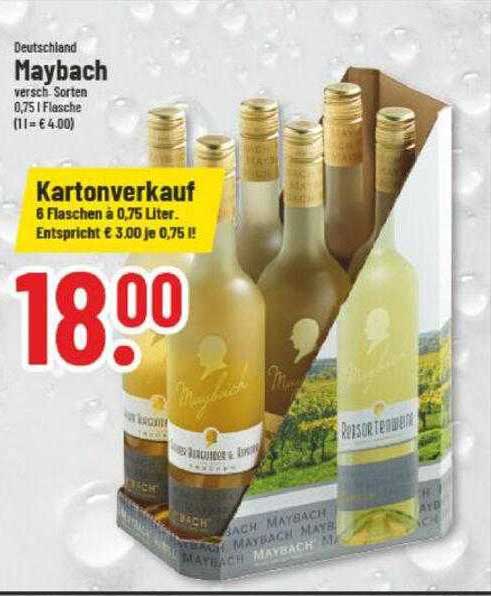 Maybach Angebot bei Trinkgut - 1Prospekte.de