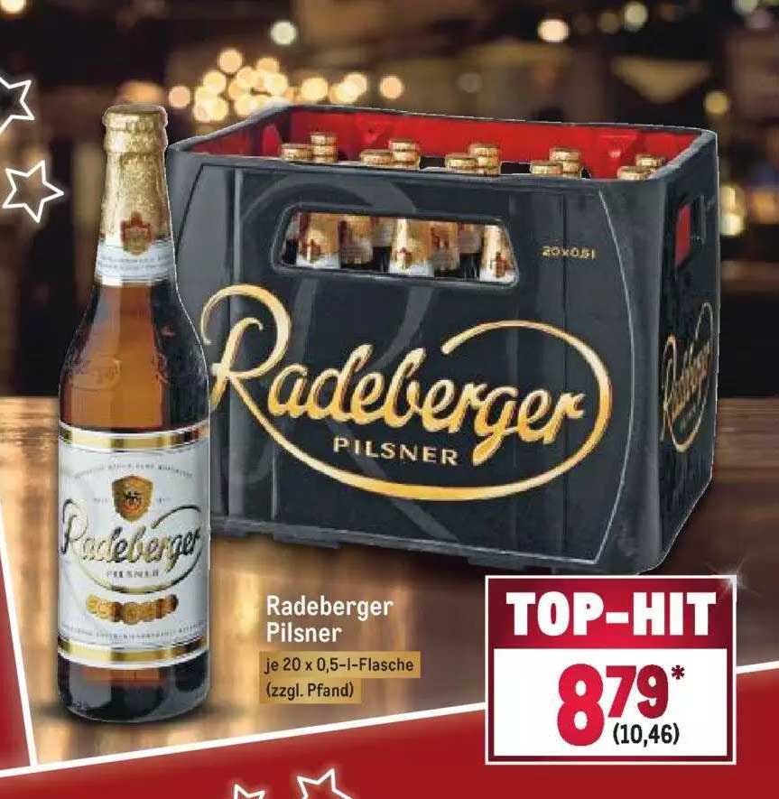 Radeberger Pilsner Angebot bei METRO - 1Prospekte.de