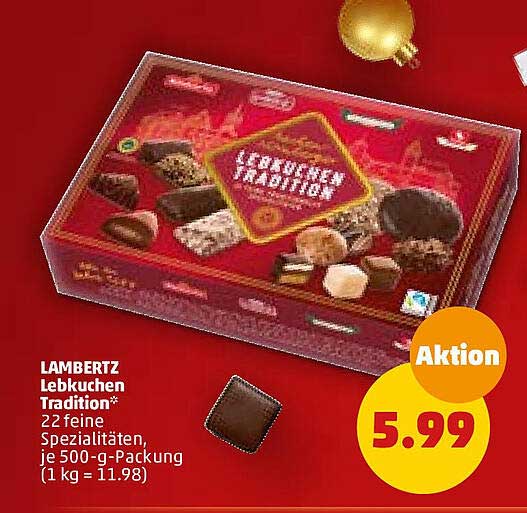 Lambertz Lebkuchen Tradition Angebot bei Penny - 1Prospekte.de