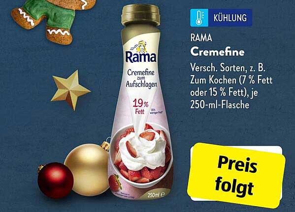 Rama Cremefine Angebot bei ALDI Nord