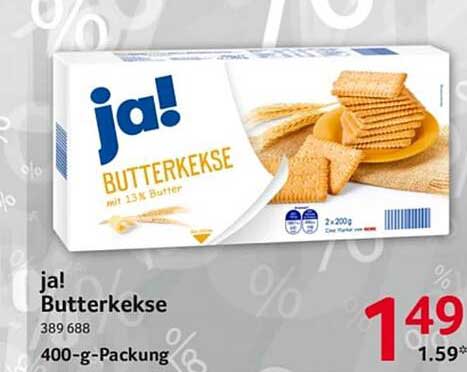 Ja! Butterkekse Angebot bei Selgros
