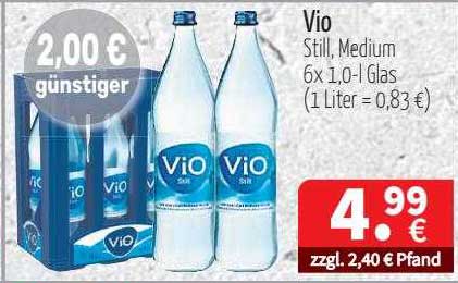 Vio Still, Medium Angebot bei Getränke Quelle - 1Prospekte.de