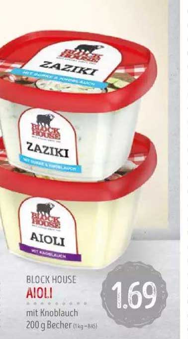 Block House Aioli Angebot bei Edeka Struve - 1Prospekte.de