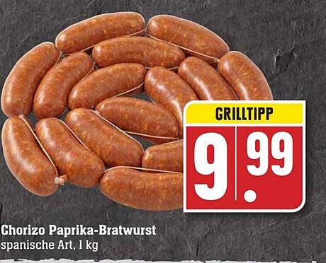 Chorizo Paprika-bratwurst Angebot bei EDEKA
