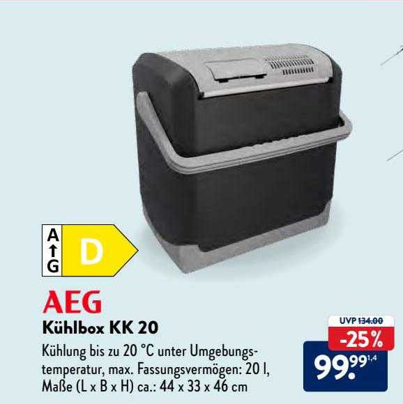 Aeg Kühlbox Kk 20 Angebot bei ALDI SÜD - 1Prospekte.de