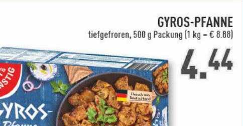 Gut & Günstig Gyros-pfanne Angebot bei Marktkauf - 1Prospekte.de