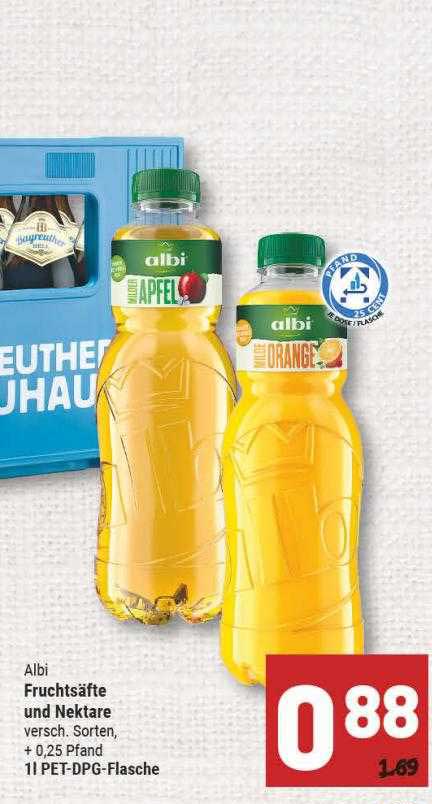 Albi Fruchtsäfte Und Nektare Angebot bei Marktkauf - 1Prospekte.de