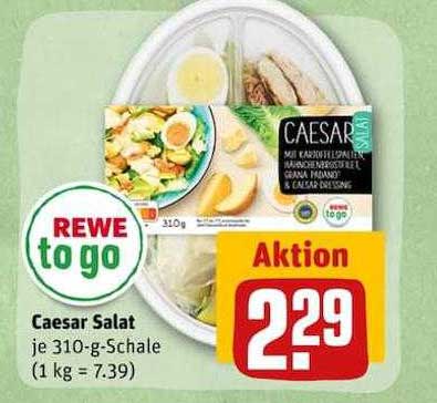 Caesar Salat Rewe Angebot bei REWE - 1Prospekte.de