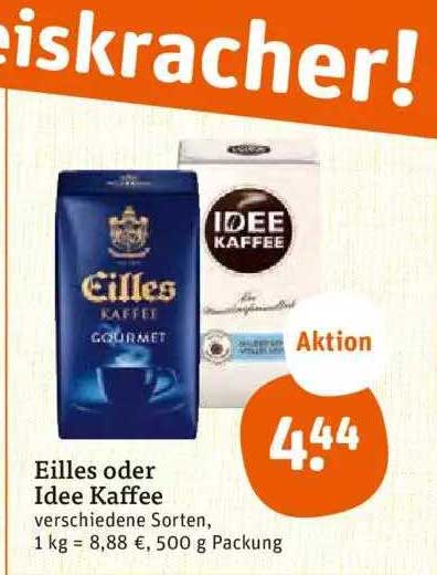 Eilles Oder Idee Kaffe Angebot bei Tegut - 1Prospekte.de