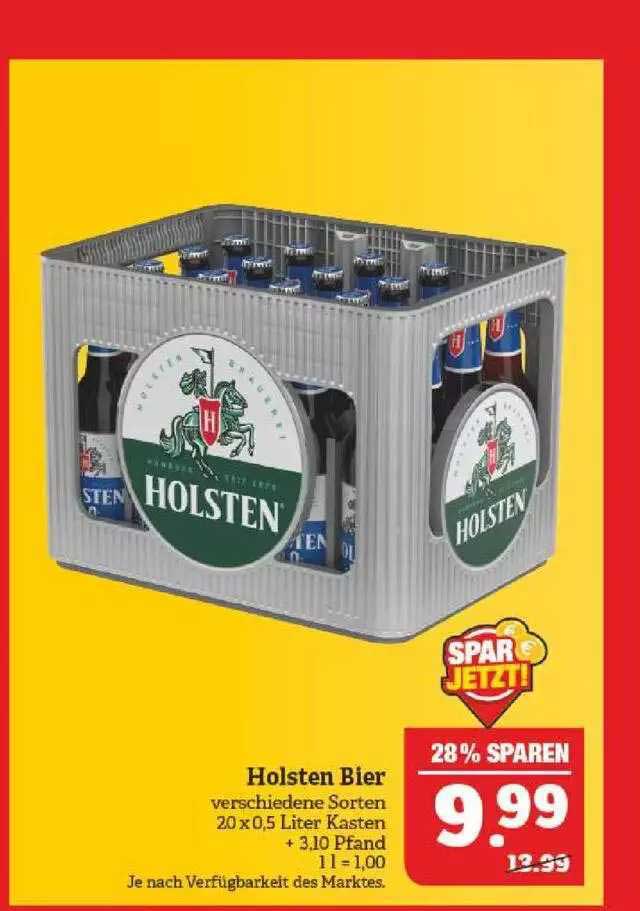 Holsten Bier Angebot bei Marktkauf - 1Prospekte.de
