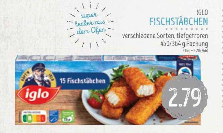 Iglo Fischstäbchen Angebot bei Edeka Struve - 1Prospekte.de