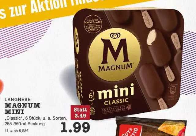 Langnese Magnum Mini Angebot Bei Edeka Zurheide 1Prospekte de