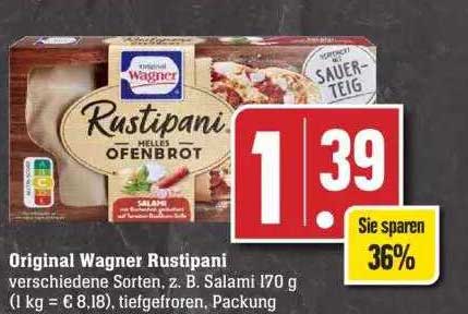Original Wagner Rustipani Angebot bei EDEKA - 1Prospekte.de