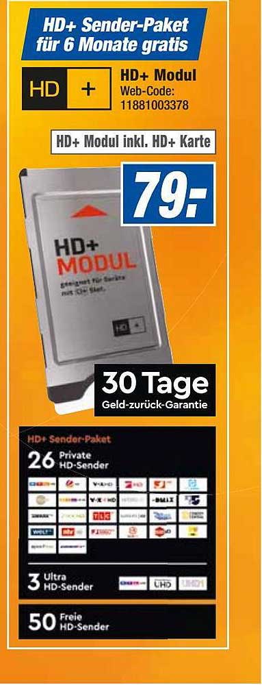Hd+ Modul Angebot bei Expert Octomedia - 1Prospekte.de