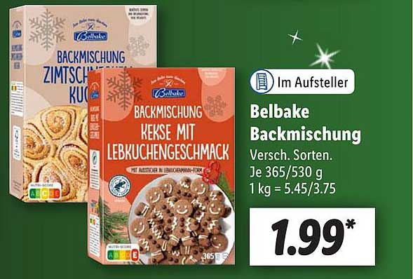 Belbake Backmischung Angebot bei Lidl - 1Prospekte.de