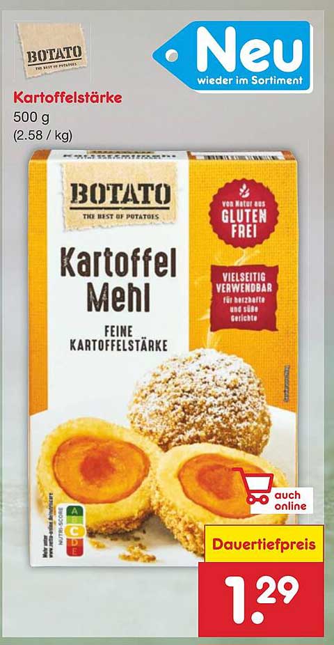Botato Kartoffelstärke Angebot bei Netto Marken-Discount - 1Prospekte.de