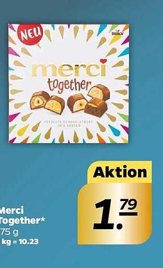 Merci Together Angebot bei Netto - 1Prospekte.de