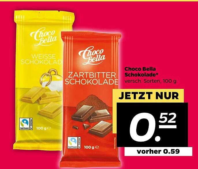 Choco Bella Schokolade Angebot bei Netto - 1Prospekte.de