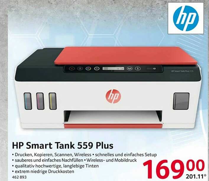 Hp Smart Tank 559 Plus Angebot bei Selgros - 1Prospekte.de