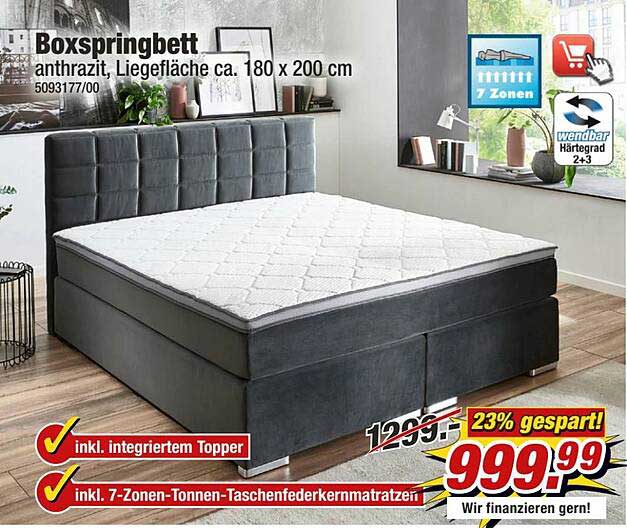 Poco Boxspringbett Angebot