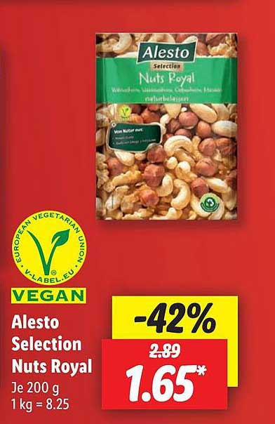 Alesto Selection Nuts Royal Angebot bei Lidl - 1Prospekte.de