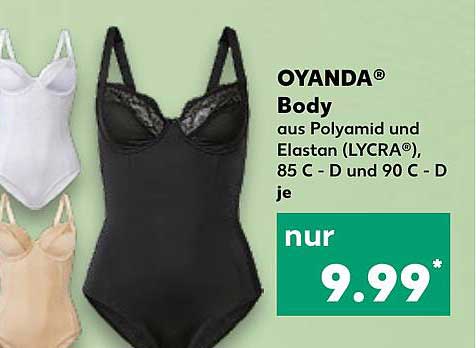 Oyanda Body Angebot bei Kaufland - 1Prospekte.de
