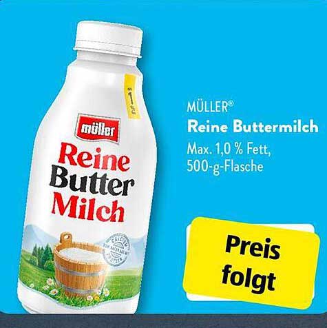 Müller Reine Buttermilch Angebot bei ALDI SÜD - 1Prospekte.de