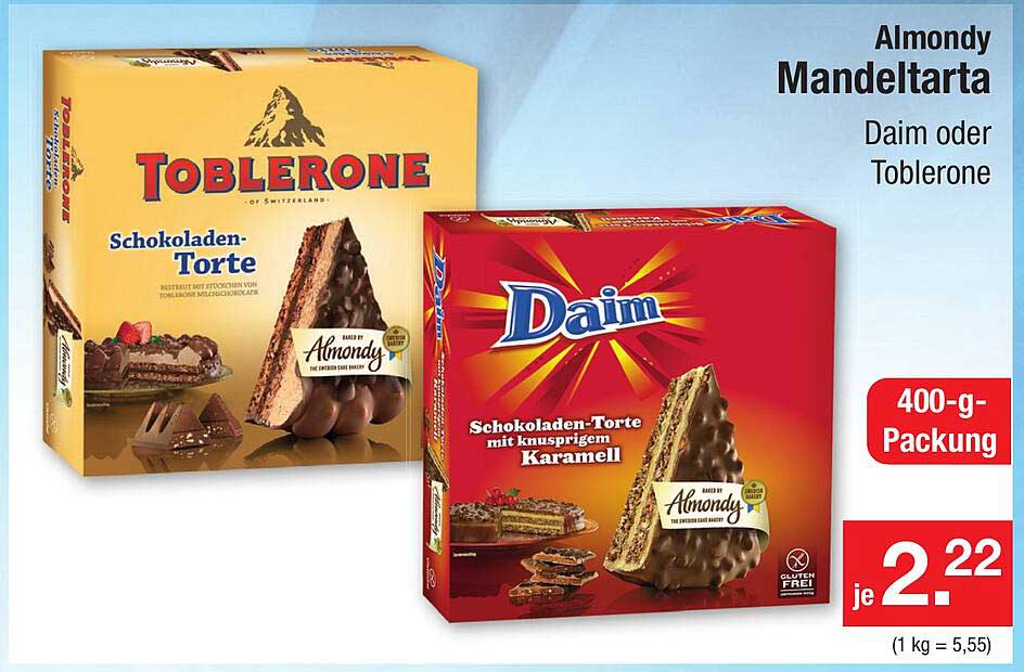Almondy Mandeltarta Angebot bei Zimmermann - 1Prospekte.de