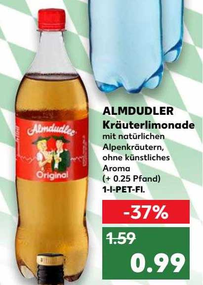 Almdudler Kräuterlimonade Angebot bei Kaufland