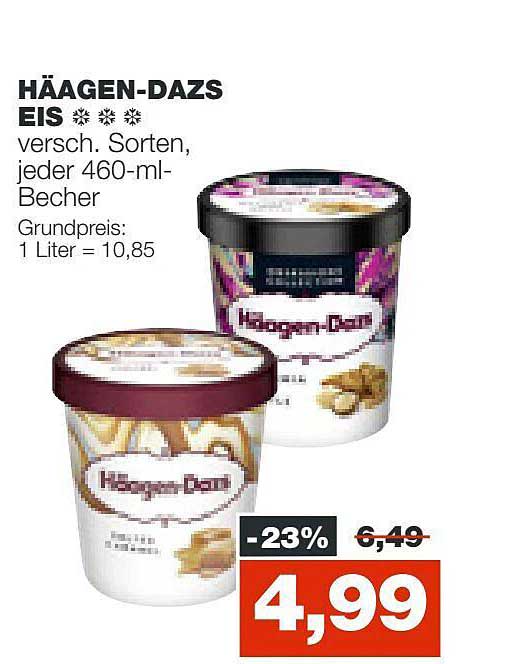 Häagen-dazs Eis Angebot bei Real - 1Prospekte.de