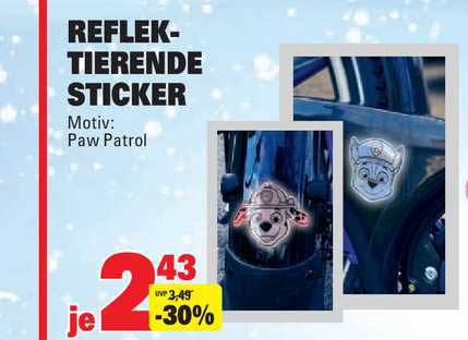 Reflek Tierende Sticker Angebot bei Marktkauf - 1Prospekte.de
