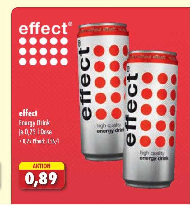 Effect Energy Drink Angebot bei Loschdepot
