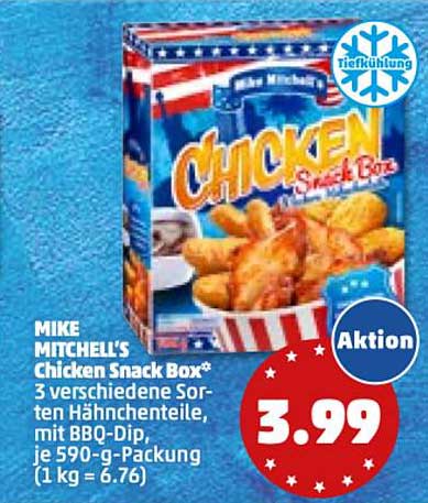 Mike Mitchell's Chicken Snack Box Angebot bei Penny - 1Prospekte.de
