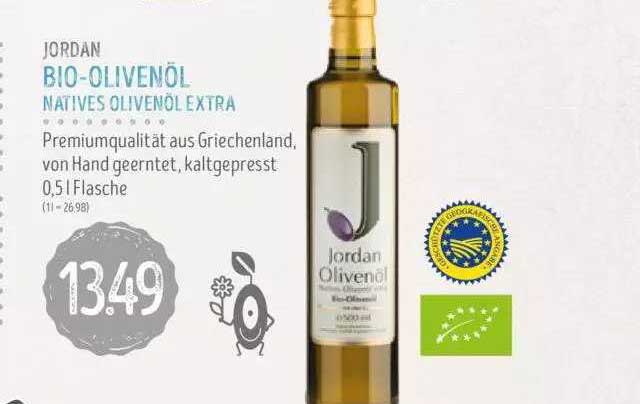 Jordan Bio-olivenöl Natives Olivenöl Extra Angebot bei Edeka Struve ...