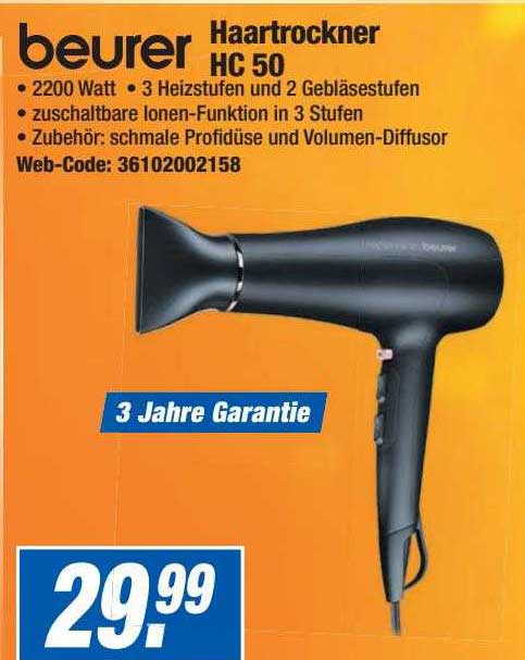 Beurer Haartrockner Hc50 Angebot bei Expert - 1Prospekte.de