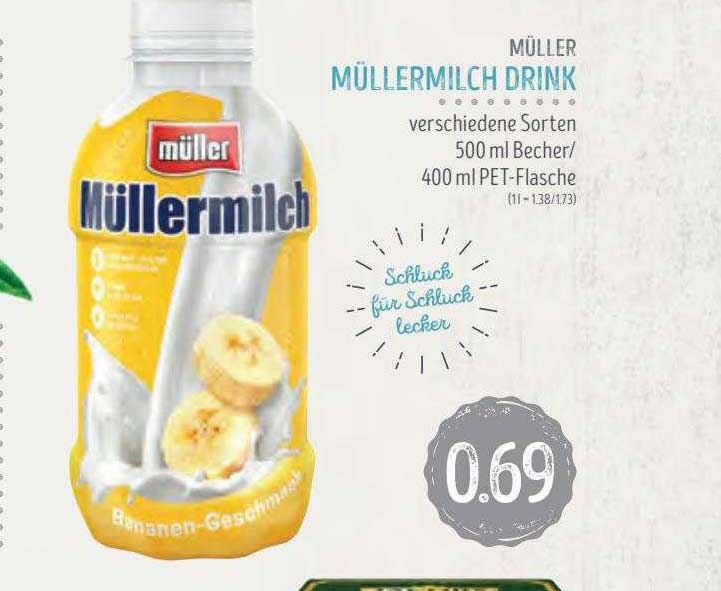 Müller Müllermilch Drink Angebot bei Edeka Struve - 1Prospekte.de