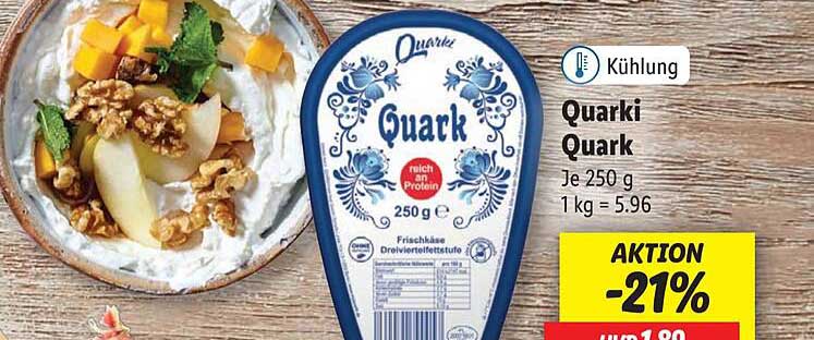 Quarki Quark Angebot bei Lidl - 1Prospekte.de